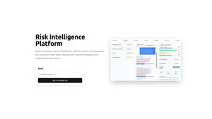 Risk Intelligence Platform (Risk Management) 功能、优势、替代方案、评测 | SaaS 浏览器