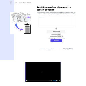 Text Summarizer (Text Summarization) Features, Benefits, Alternatives ...