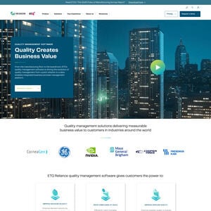ETQ (Quality Management) Features, Benefits, Alternatives, Review ...