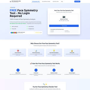 Face Symmetry Test (AI-powered Background Removal Tools) Features ...