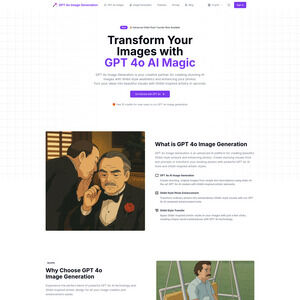 GPT 4o Image Generation (AI Art Generation) Features, Benefits ...