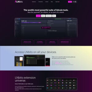LNbits (Bitcoin Tools) Features, Benefits, Alternatives, Review | SaaS Browser