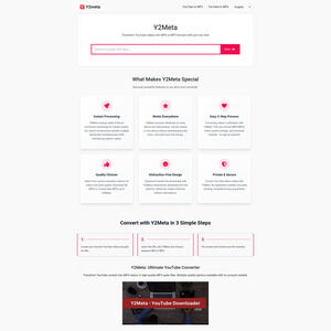 Y2Meta (Video Conversion): Características, beneficios, alternativas y ...