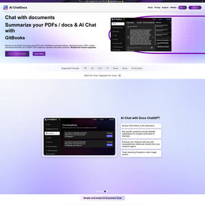 AI ChatDocs (AI Document Management) 功能、优势、替代方案、评测 | SaaS 浏览器