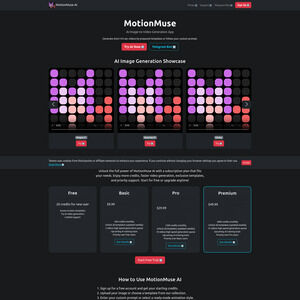 MotionMuse AI (AI-powered Video Editing & Animation Tools) Features ...