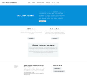 Simply Easier ACORD Forms (Insurance Technology) Features, Benefits ...