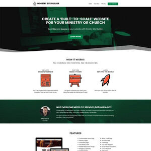 Ministry Site Builder (Church Websites) Funktionen, Vorteile ...