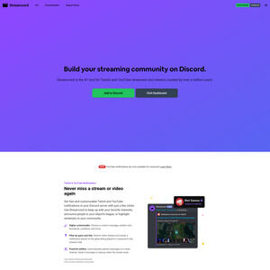 Streamcord (Streaming Tools): Características, beneficios, alternativas ...