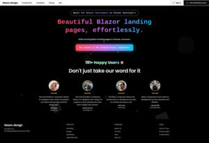 blazor.design (Web Development) Features, Benefits, Alternatives ...