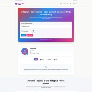 Insta Profile Viewer (Instagram) Features, Benefits, Alternatives ...