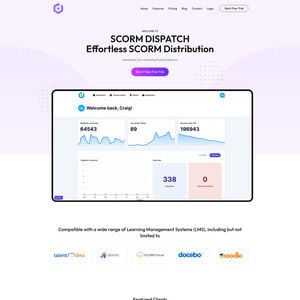 SCORM Dispatch (eLearning) Features, Benefits, Alternatives, Review | SaaS Browser