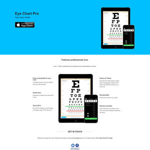 Eye Chart Pro (Health & Wellness) Features, Benefits, Alternatives, Review | SaaS Browser