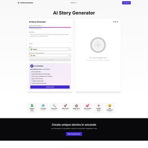 AI Story Generator (AI-powered Writing & Copy Generation) Features ...