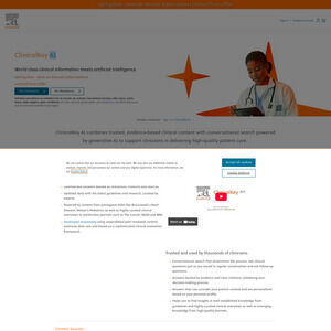 ClinicalKey AI (Healthcare Technology) Features, Benefits, Alternatives ...