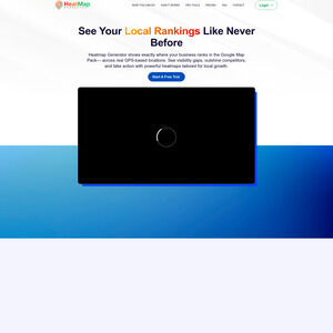 Heatmap Generator (Local SEO Tools) の機能、メリット、代替手段、レビュー | SaaS ブラウザ